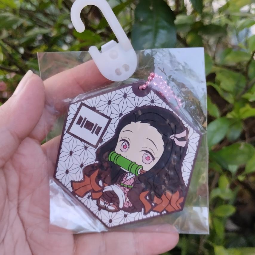 Demon Slayer Kamado Nezuko Rubber charm, Hobbies & Toys, Toys & Games ...