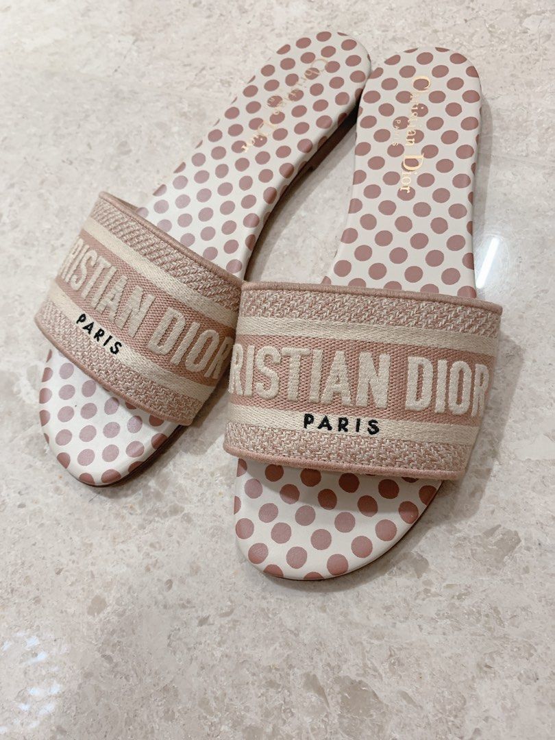 Dior slipper, Luxury, Sneakers & Footwear on Carousell