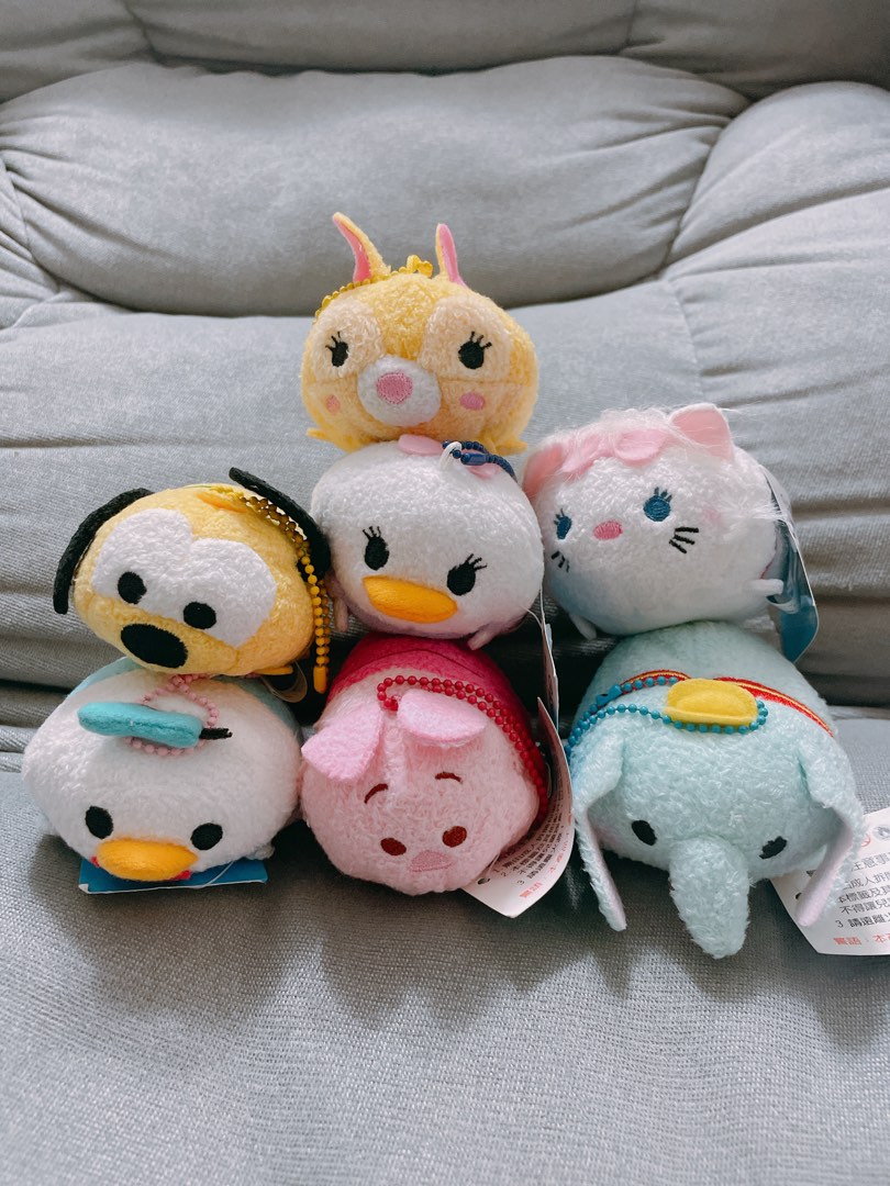 🔥全新🔥日本迪士尼Disney的可愛娃娃 Tsum Tsum, 哩哩扣扣, 其他在旋轉拍賣