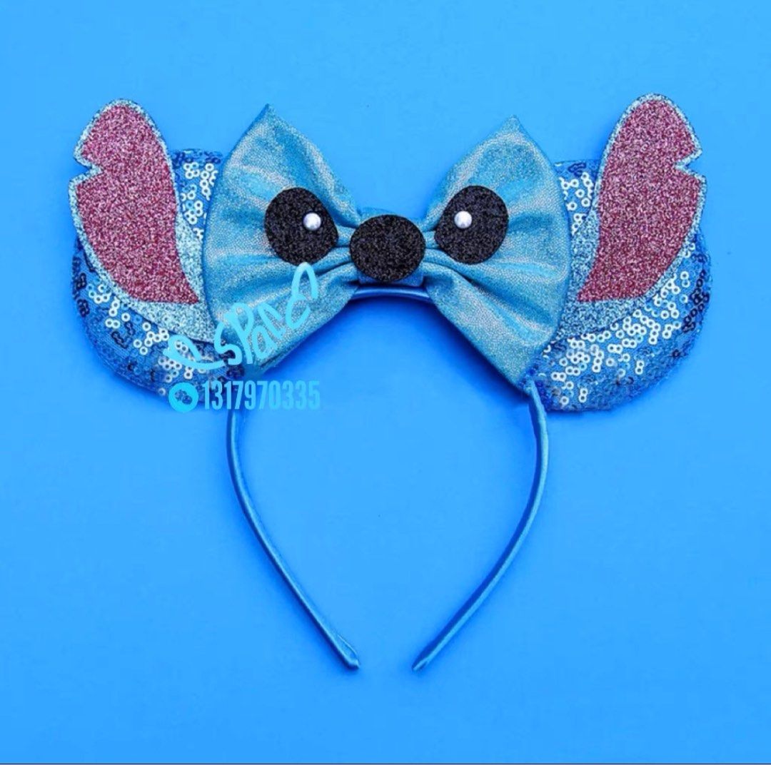 Disney Stitch Headband, Women's Fashion, Watches & Accessories, Hair ...