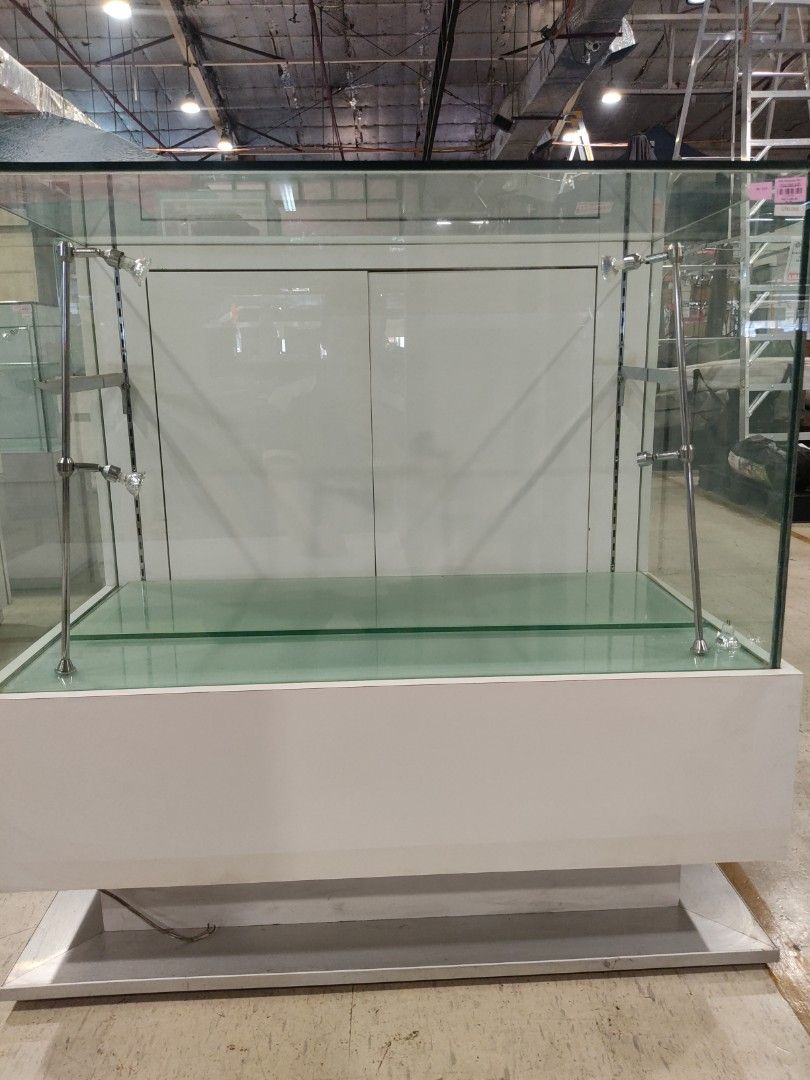 DISPLAY CABINET GLASS SHOWCASE, Furniture & Home Living, Furniture ...