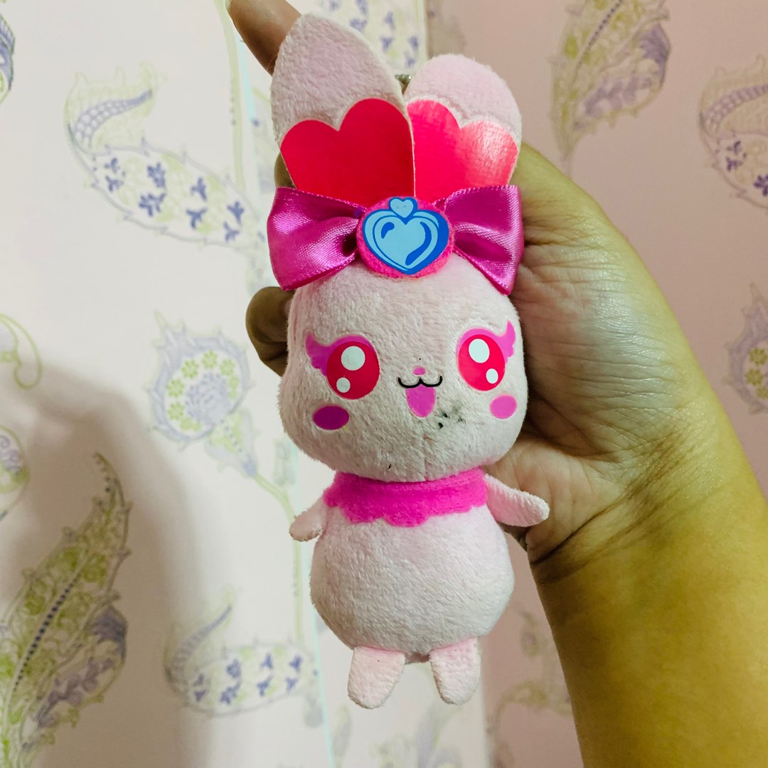 Doki Doki Pretty Cure Precure Sharuru Bandai 2013 Keychain Mascot 4" Plush, Hobbies & Toys, Toys ...