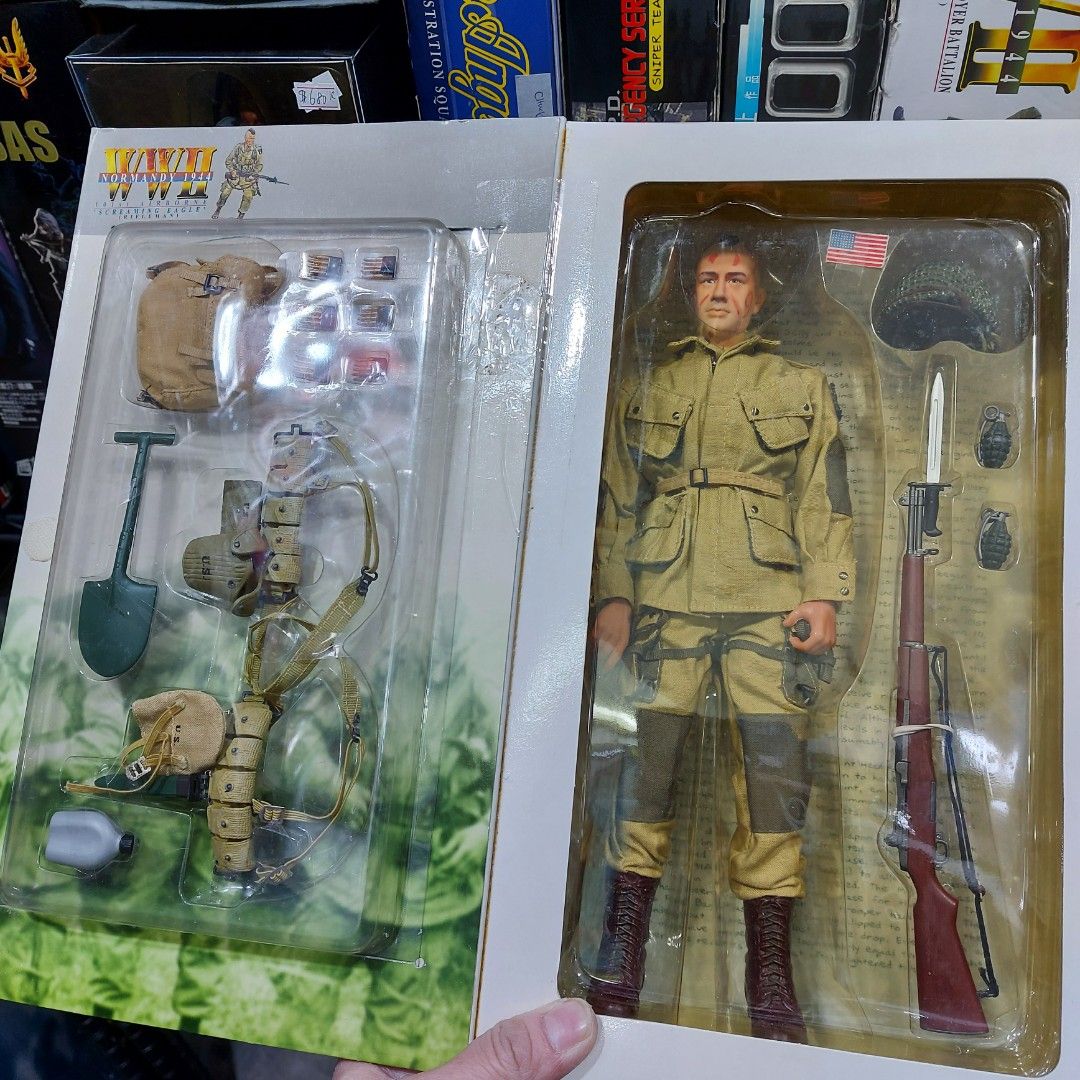 DRAGON 1：6 WII 101 AIRBORNE 二戰美軍101st 空降師 CHE65791520, 公告欄 - Carousell
