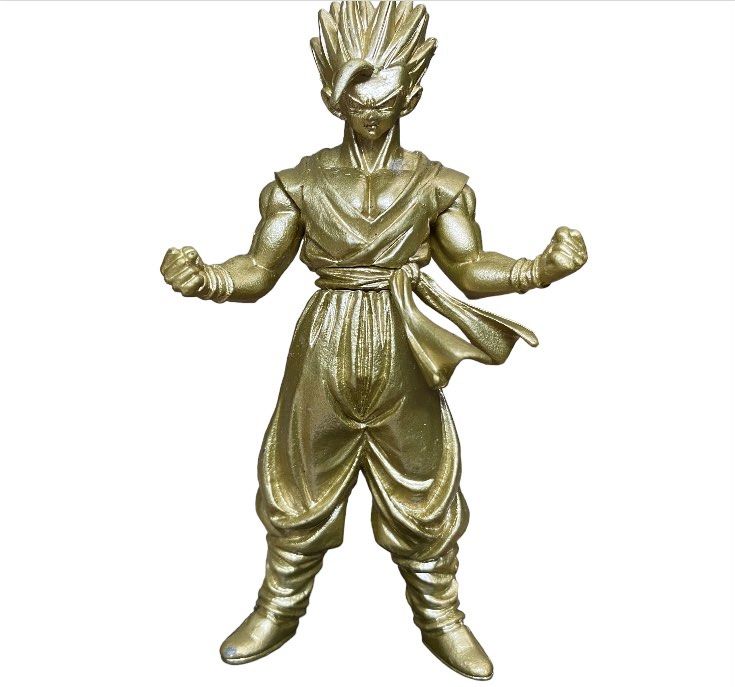 Dragonball - HG Gashapon Gold Goku Super Saiyan Figure, Hobbies & Toys ...