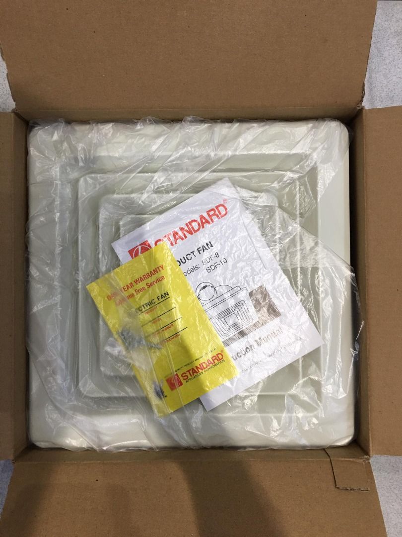 Duct Fan, Standard 10" Duct Fan SDF-10, Furniture & Home Living ...