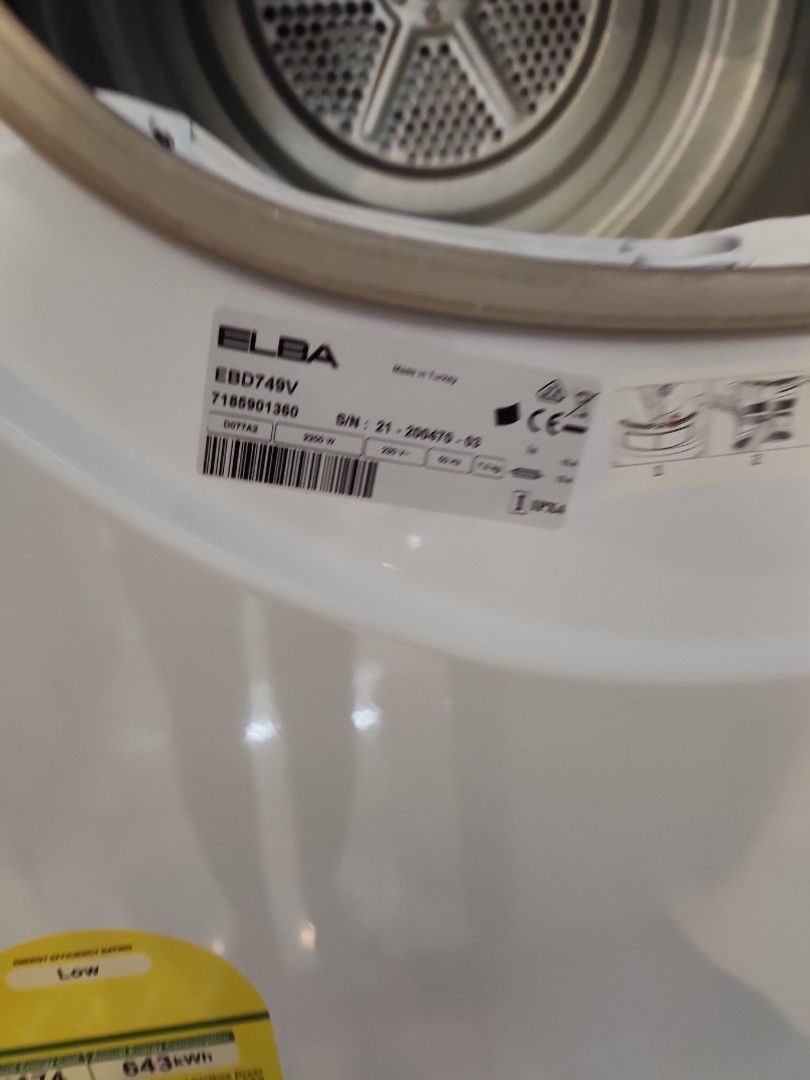 Elba, TV & Home Appliances, Washing Machines and Dryers on Carousell