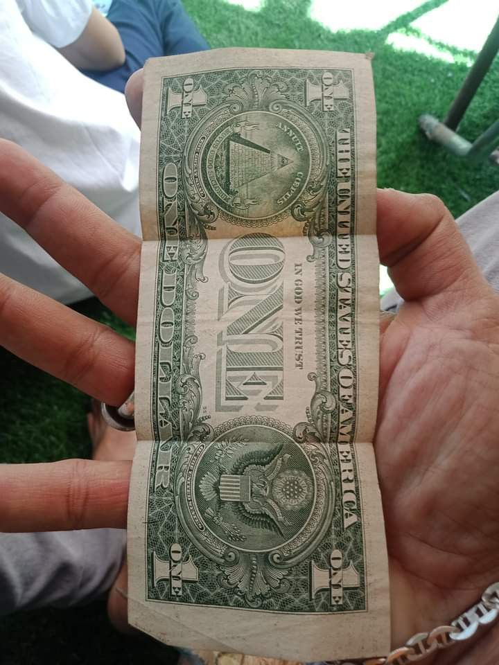 Error.cut 1 dollar bill, Hobbies & Toys, Memorabilia & Collectibles ...