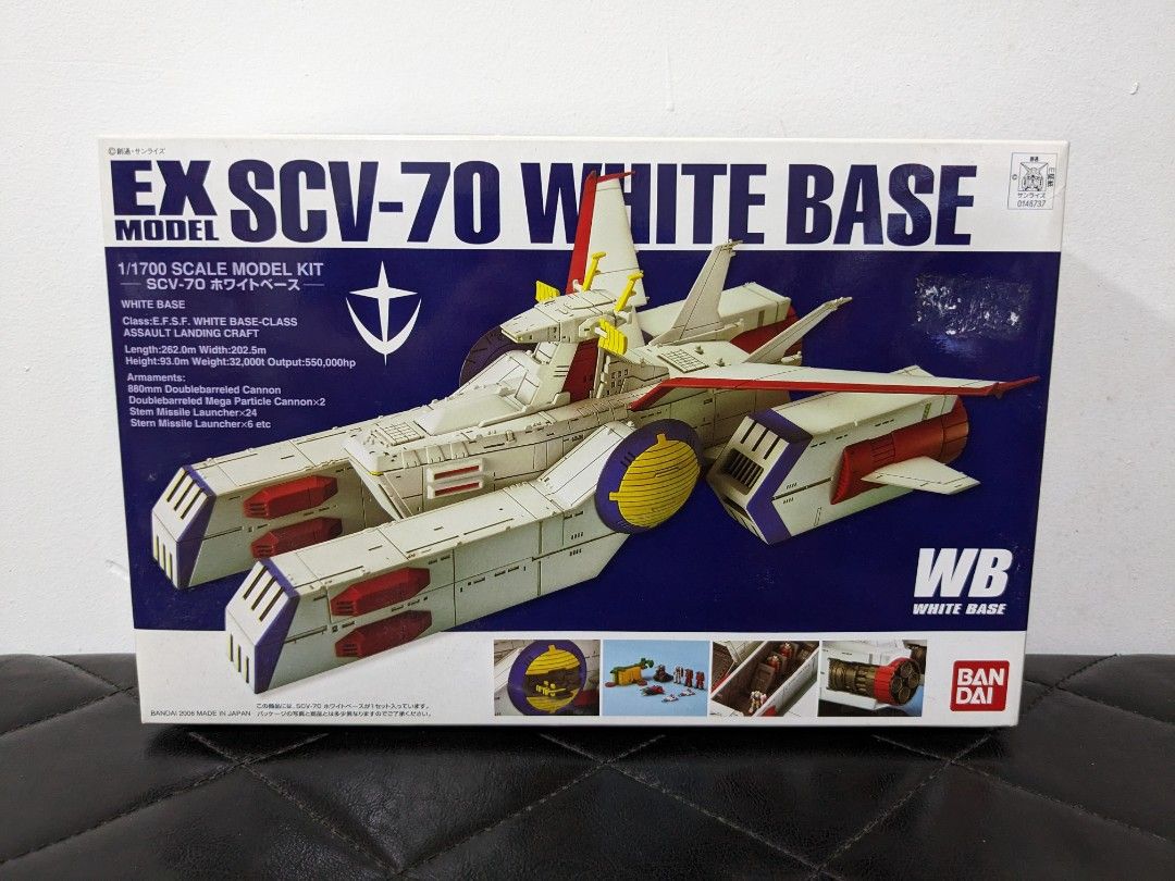 Ex Model (White Base Gundam 1/1700), Hobbies & Toys, Toys & Games on ...