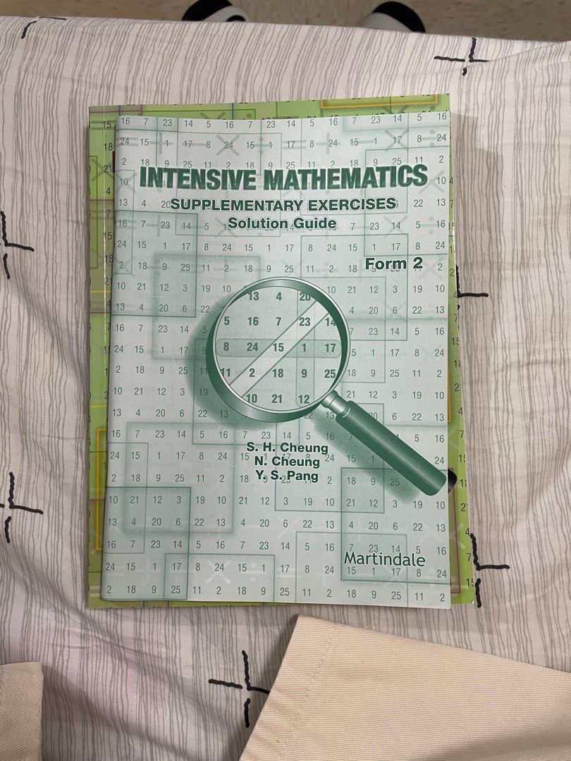 F2 Maths exercise, 興趣及遊戲, 書本 & 文具, 教科書 - Carousell