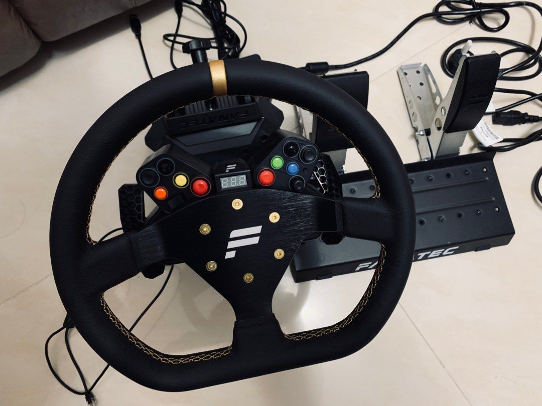 Fanatec CSL DD + wheel+ pedal with 8nm kit, 電子遊戲, 遊戲機配件, 手掣 - Carousell
