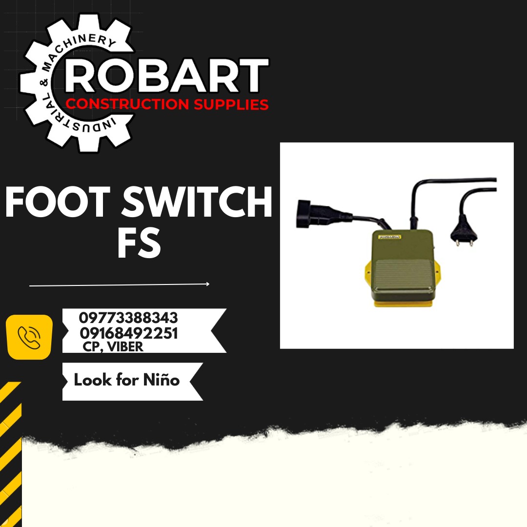 FOOT SWITCH FS, Commercial & Industrial, Construction Tools & Equipment ...