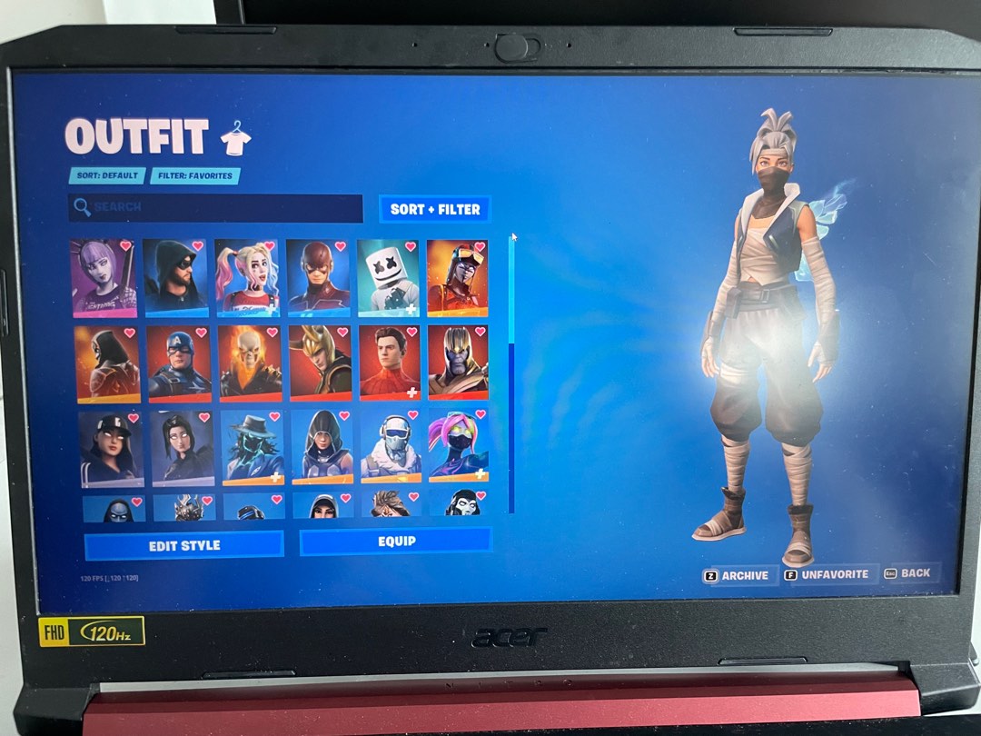 FORTNITE STACKED ACCOUNT (SEE DESC), Video Gaming, Video Games, Others ...