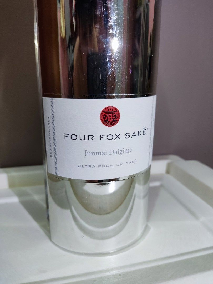 Four Fox Junmai Daiginjo (Ultra Premium Sake) 720ml/16%, Food & Drinks, Alcoholic Beverages on ...