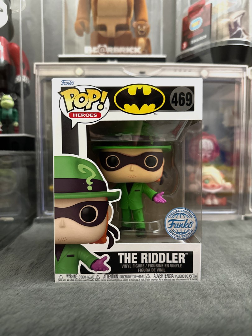Funko pop the riddler batman special edition, Hobbies & Toys, Toys ...