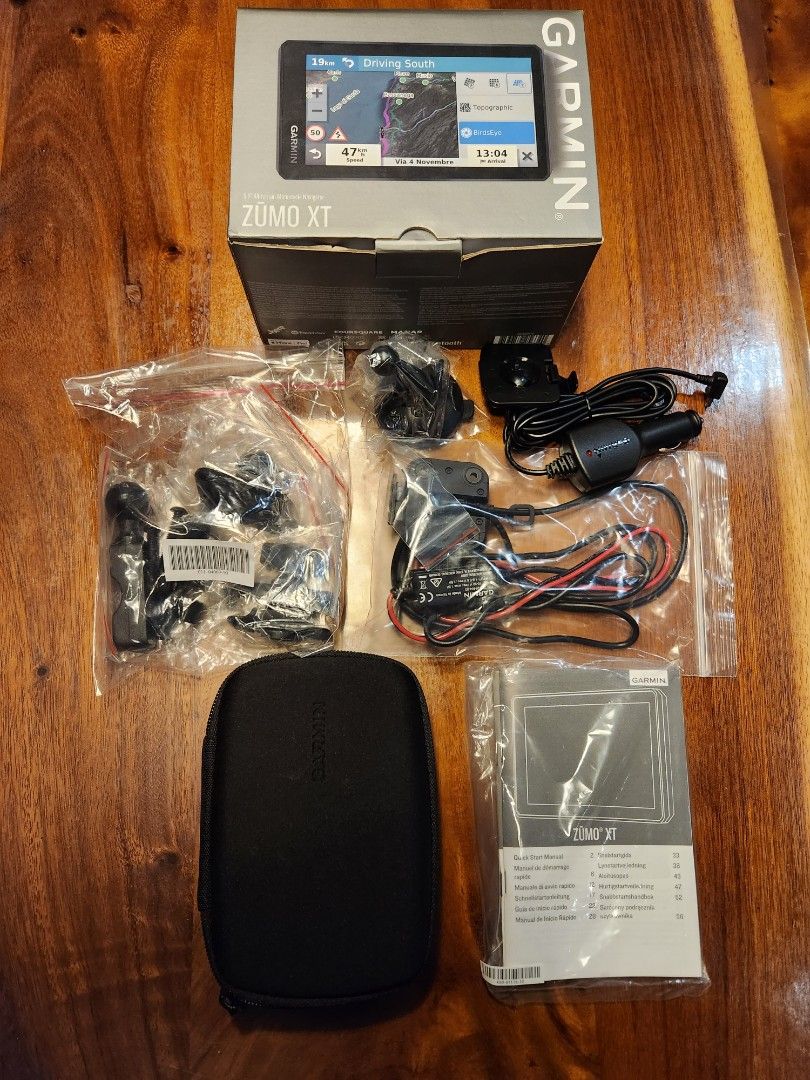 Garmin Zumo XT 5.5" full set, Motorcycles, Motorcycle Accessories on ...