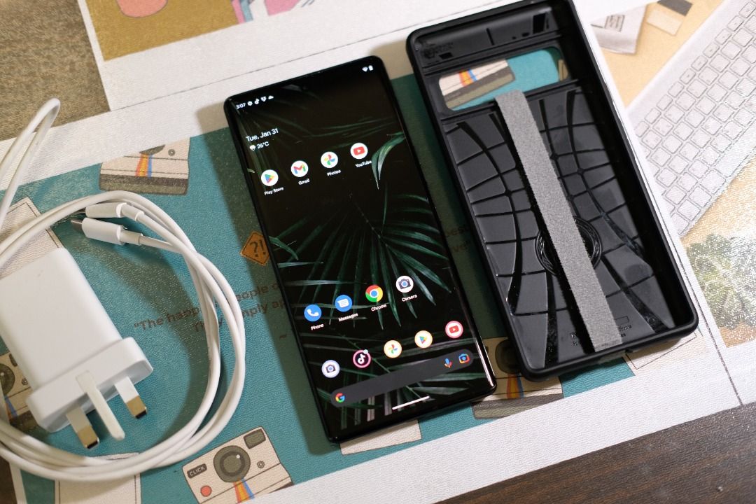 Google Pixel 6 Pro Stormy Black 128GB Unlocked Version with Receipt ...