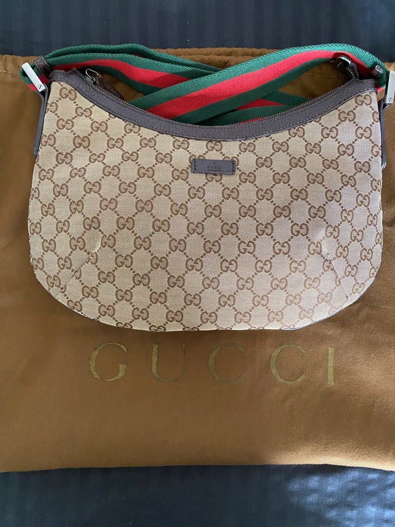 Gucci CG Canva Bag, Luxury, Bags & Wallets on Carousell