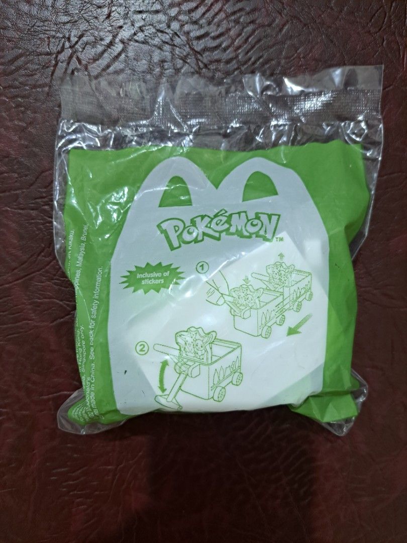 Happy Meal Pokemon Camping Wagon, Toys & Collectibles, Mainan di Carousell