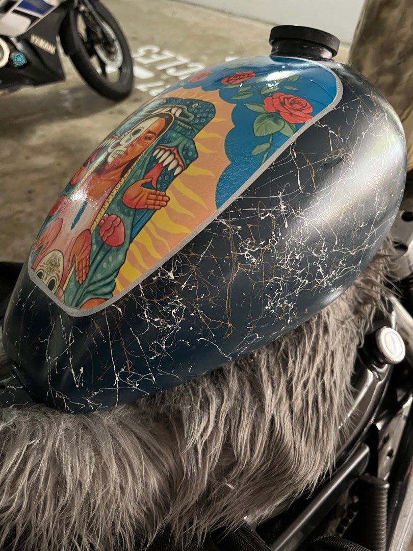 Harley Davidson wassell carbureted tank, Motorcycles, Motorcycle ...