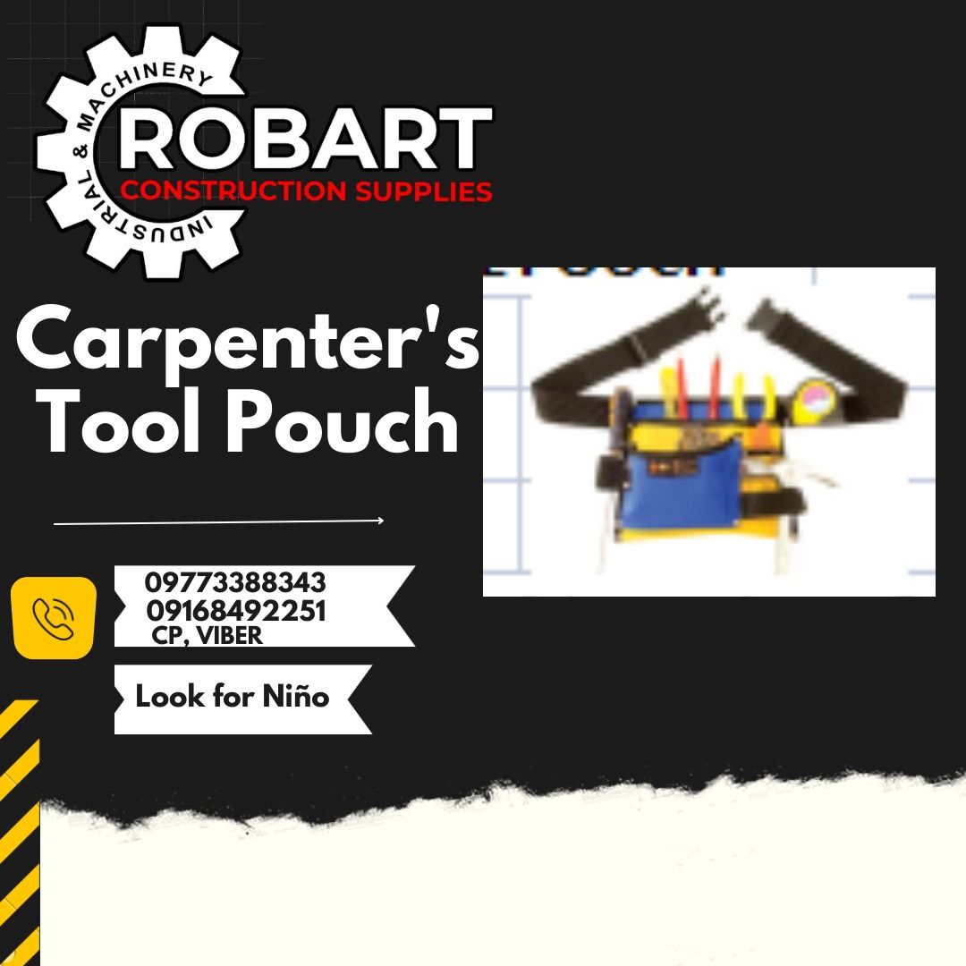 (Heavy Duty) CARPENTER'S TOOL POUCH, Commercial & Industrial ...