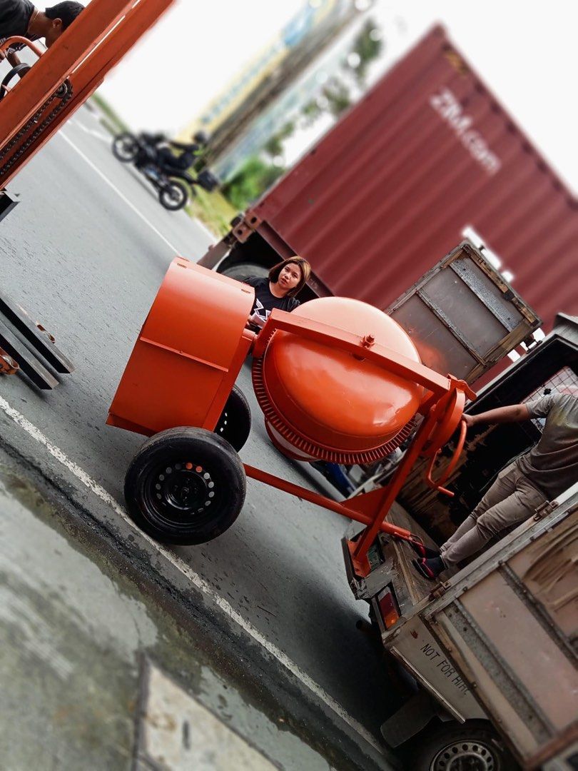 Heavy Duty One Bagger Cement Mixer with Shinmax Gasoline Engine 7.5HP ...
