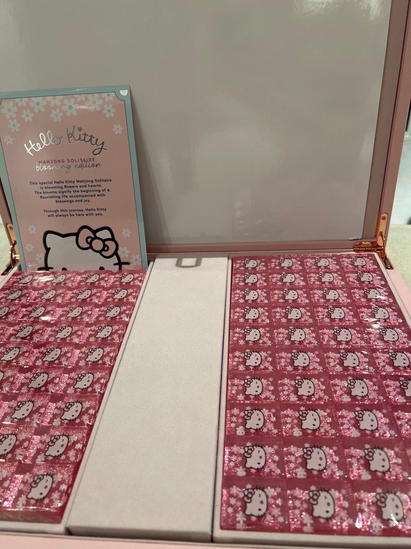 Hello Kitty Mahjong Tiles - NTUC Fairprice Solitaire Mahjong (Pink ...