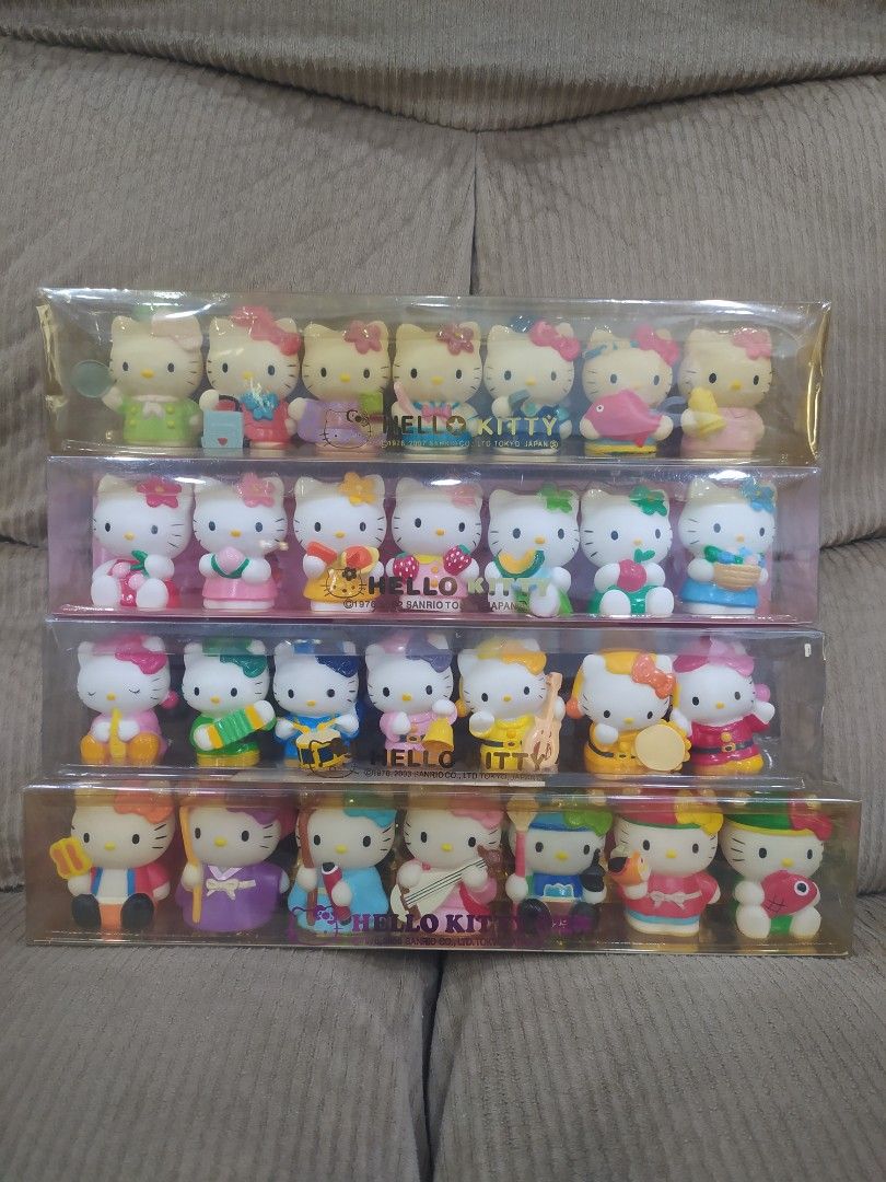 Hello Kitty Minifigures Set, Hobbies & Toys, Toys & Games on Carousell