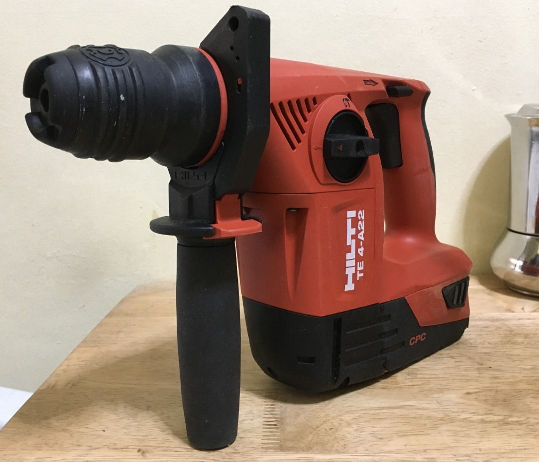 HILTI te4-A22 Cordless Impact Hammer drill SDS, Commercial & Industrial ...