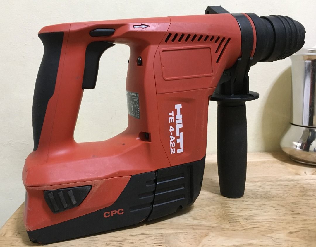 HILTI te4-A22 Cordless Impact Hammer drill SDS, Commercial & Industrial ...