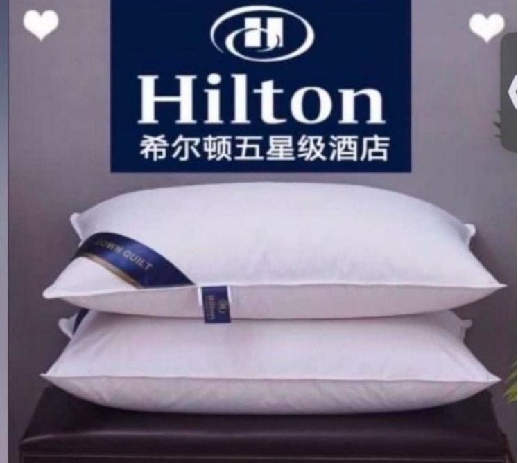 Hilton Premium Luxury HOTEL PILLOW /super soft and fluffy/luxurious ...