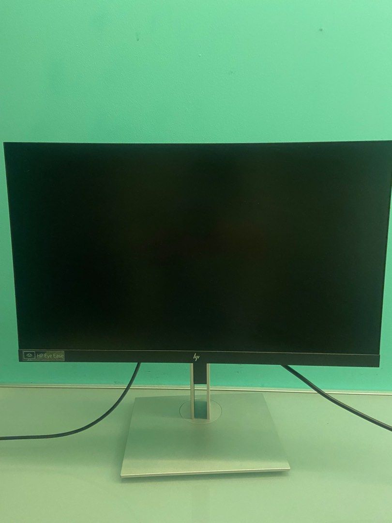 HP 23.8 inch monitor WITH stand and cable, Computers & Tech, Parts ...