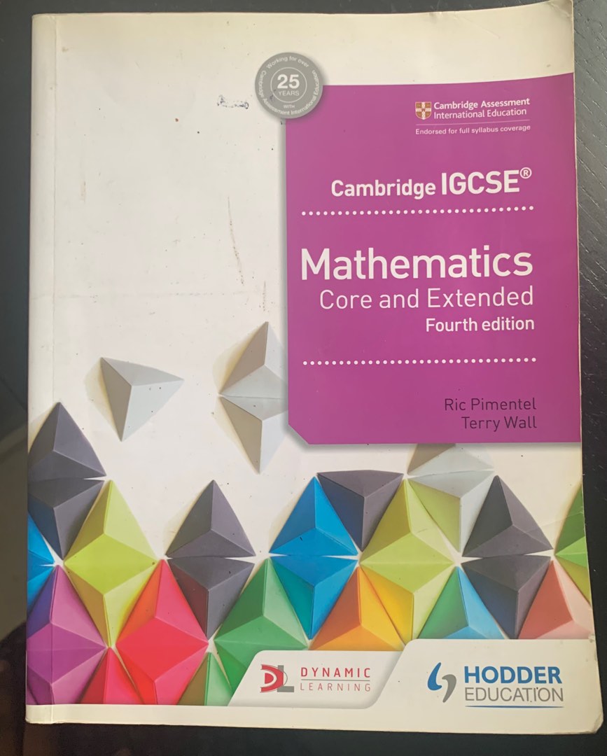 IGCSE O Level Math Textbook and workbook, Hobbies & Toys, Books ...