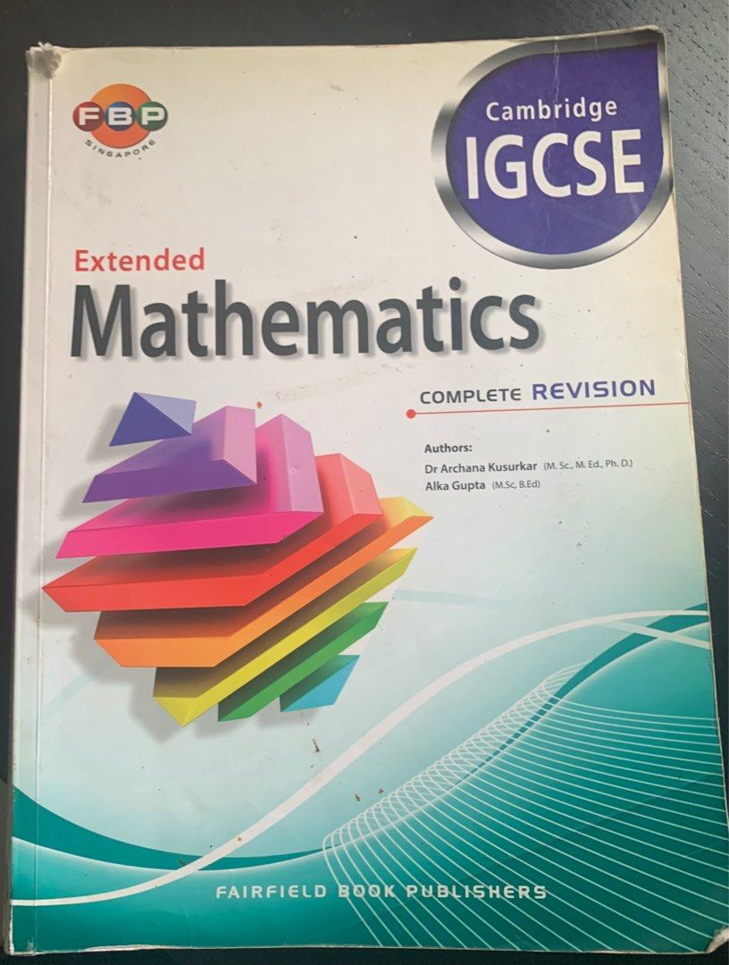 Igcse O Level Math Textbook And Workbook Hobbies And Toys Books And Magazines Textbooks On Carousell