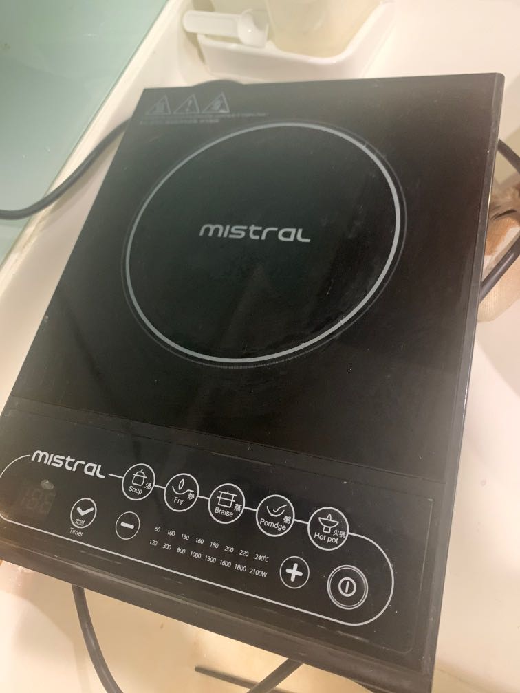Induction Cooker Mistral, TV & Home Appliances, Kitchen Appliances ...