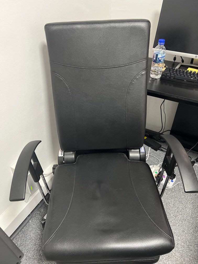 INNO innovation chair leather, Furniture & Home Living, Furniture ...