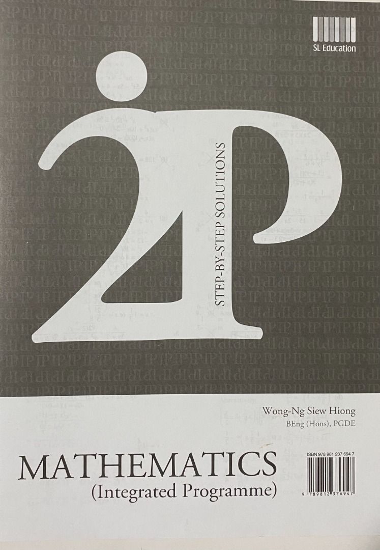 Integrated Programme - Mathematics - 2P (Question book + Step-by-step ...