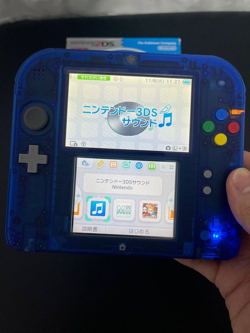 Jap 2DS - Blue *Rare Limited Edition*, Video Gaming, Video Game ...