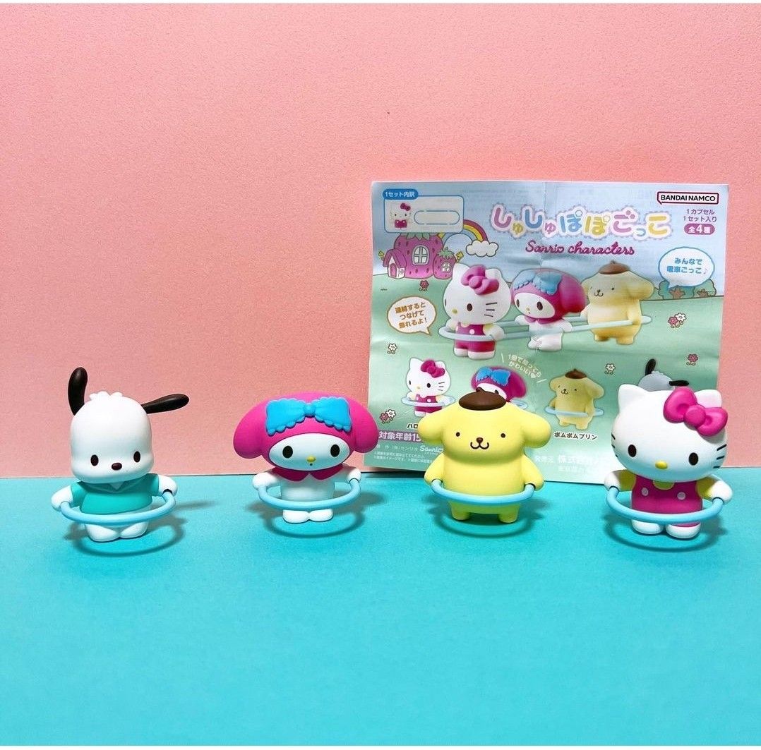 Japan Sanrio My Melody Hello Kitty Pompompurin Pochacco Hola Hoop