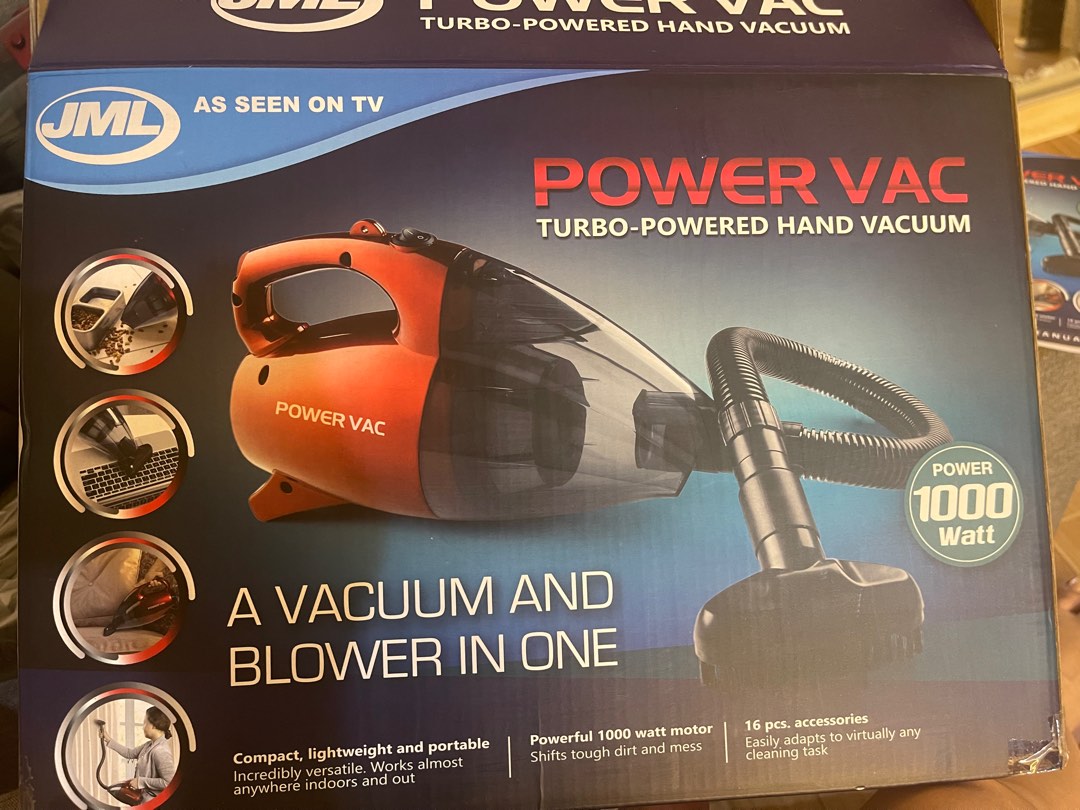 JML Vacuum 2 in 1, TV & Home Appliances, Vacuum Cleaner & Housekeeping ...