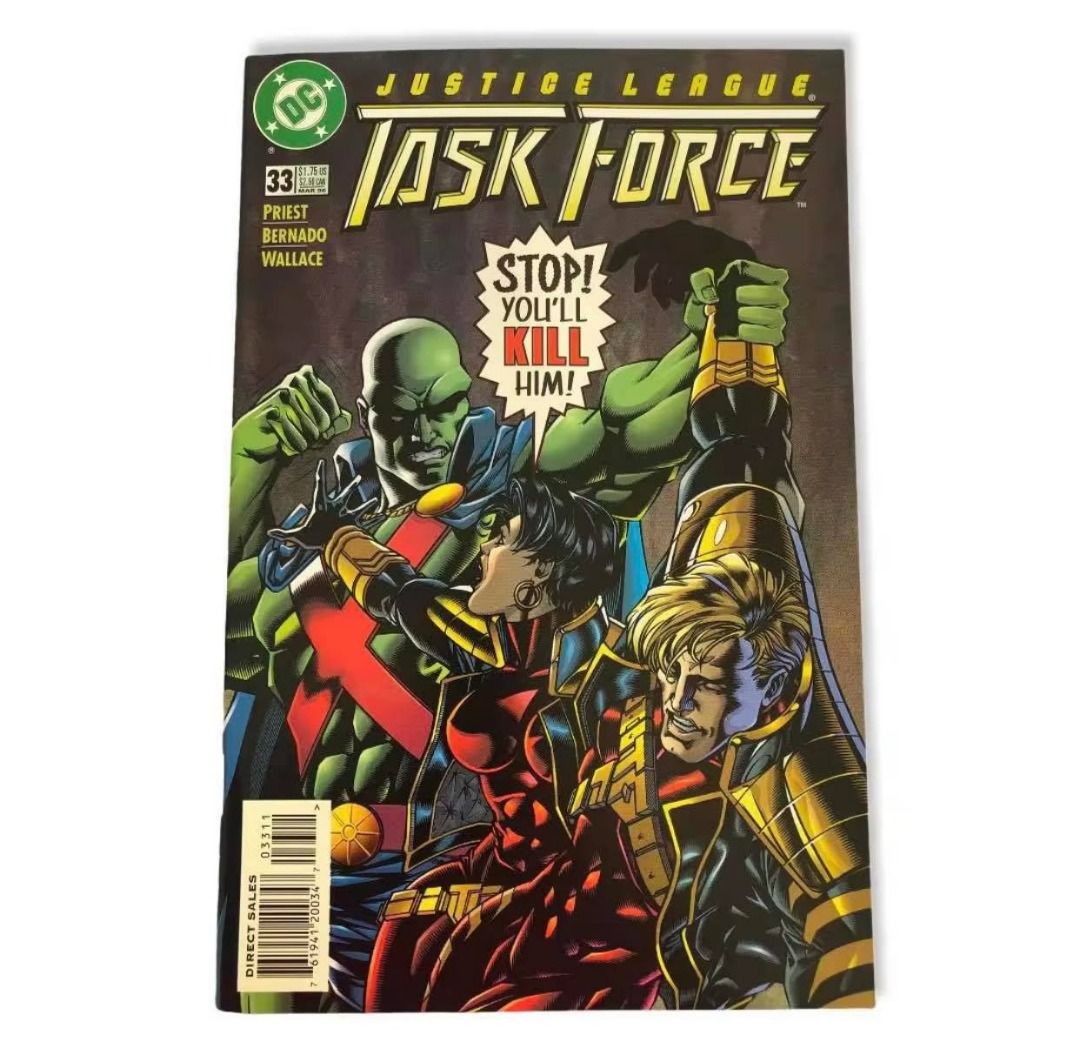 Justice League Task Force 33 Published Mar 1996 by DC Comic Original ...