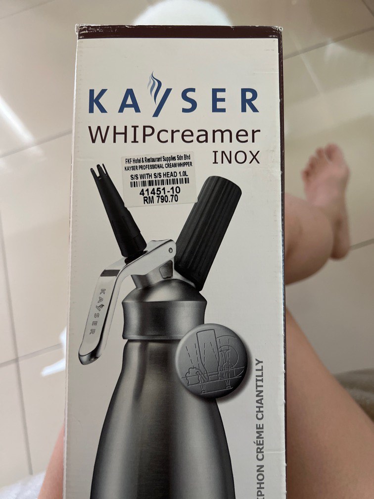 Kaiser whip creamer inox, Furniture & Home Living, Kitchenware ...