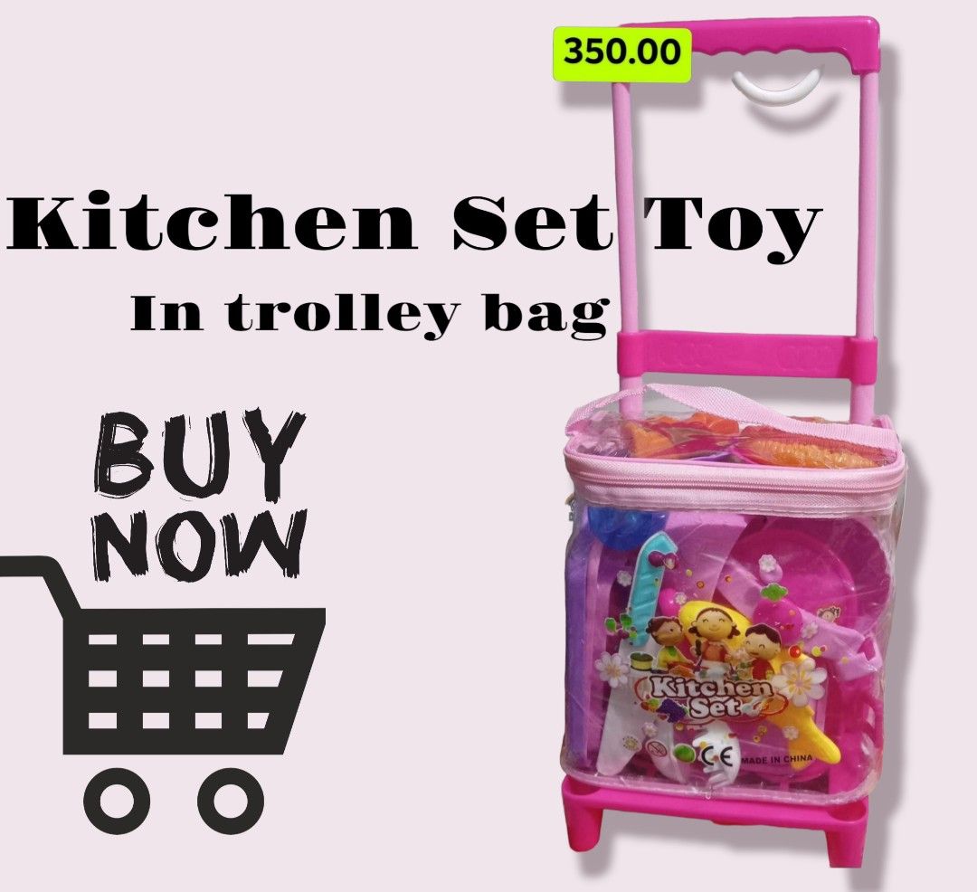 Kitchen set toys for kids in Trolley blocks, Hobbies & Toys, Toys ...
