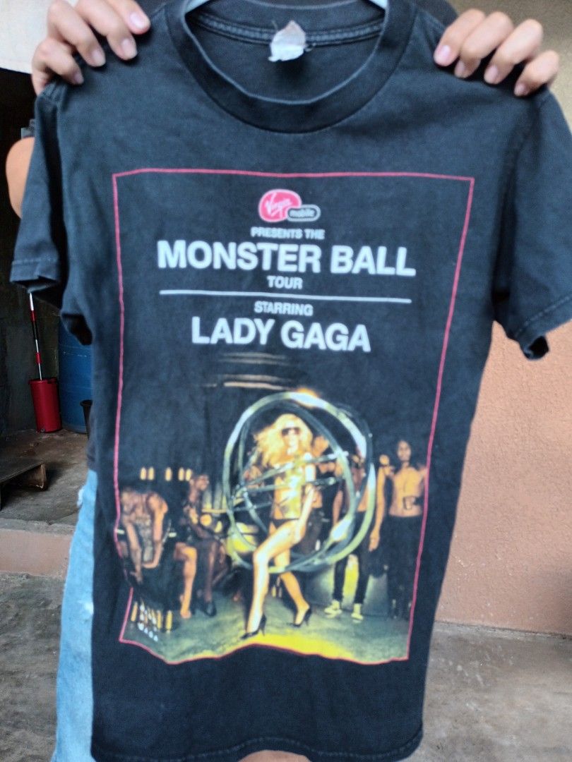 Lady Gaga Shirt, Men's Fashion, Tops & Sets, Tshirts & Polo Shirts on ...