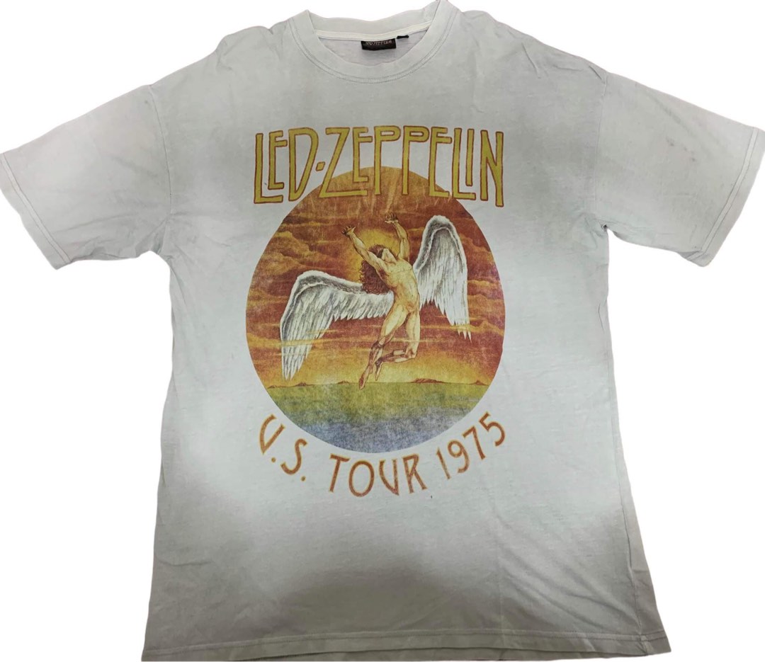 LED ZEPPELIN TOP, Men's Fashion, Tops & Sets, Tshirts & Polo Shirts on ...