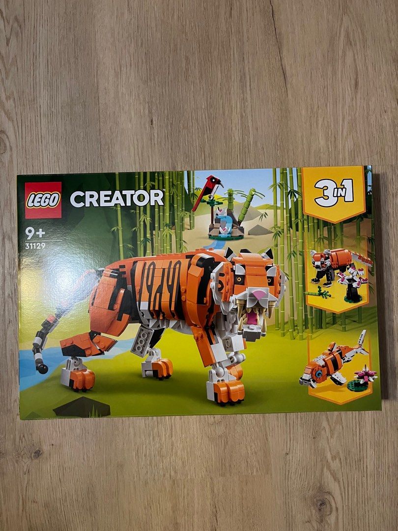 Lego Creator Tiger 3 in 1, Hobbies & Toys, Toys & Games on Carousell