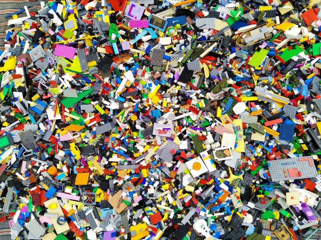 Lego kw curah kiloan campur 1 kg, Toys & Collectibles, Mainan di Carousell