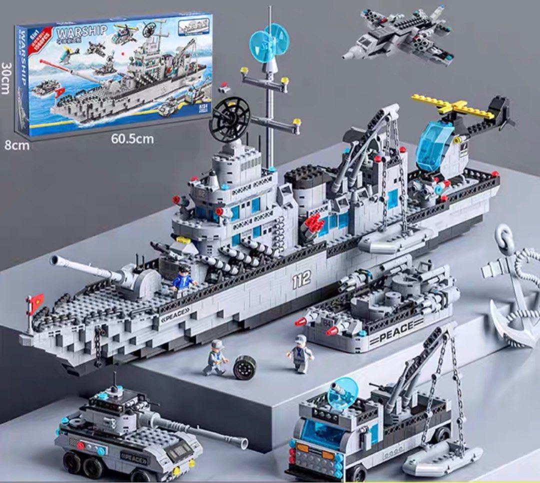 Lego warship, Hobbies & Toys, Toys & Games on Carousell