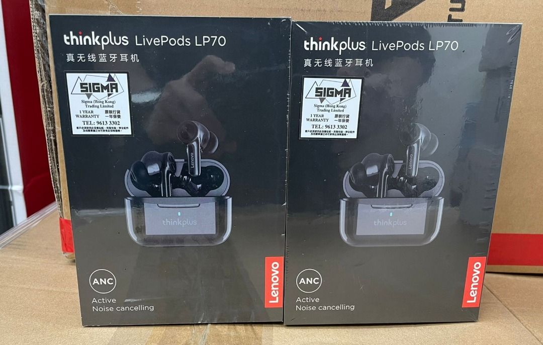 Lenovo thinkplus Livepods LP70, 音響器材, 耳機 - Carousell