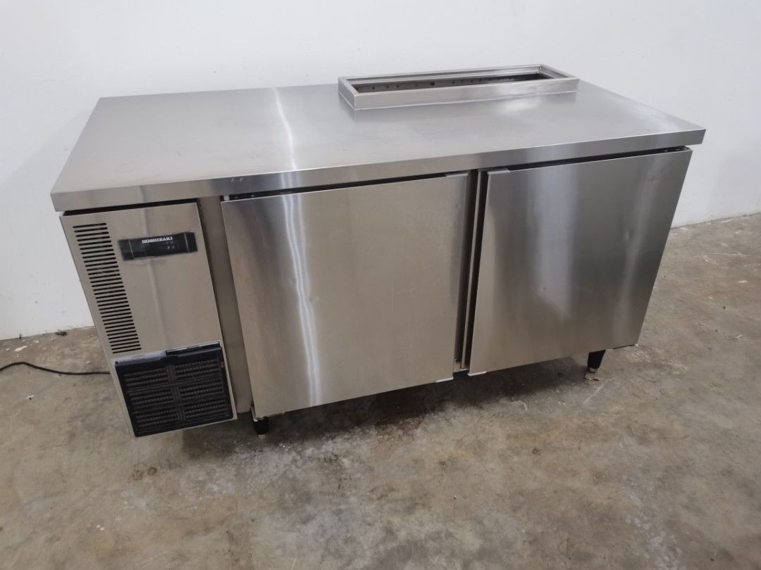 Like New - Hoshizaki 2 door counter chiller / 2 door salad chiller, TV ...
