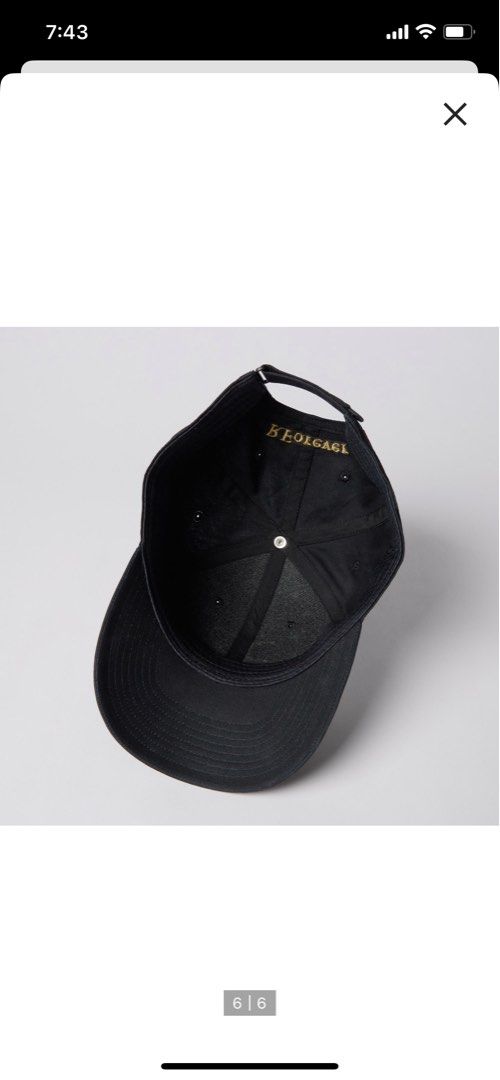 Limited Edition Commemorative Roger Federer RF Cap - UNIQLO - Black ...